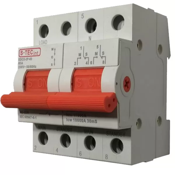 Swan-Electric Change Over Switch 2P 63A - AZ Distributors